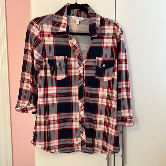 Market & Spruce | Tops | Market And Spruce Plaid Shirt Size Medium ...